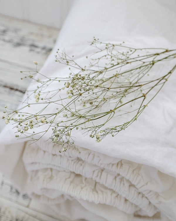 Signature Linen Cotton Blend Sheets – Cozy Prairie Linens Co.