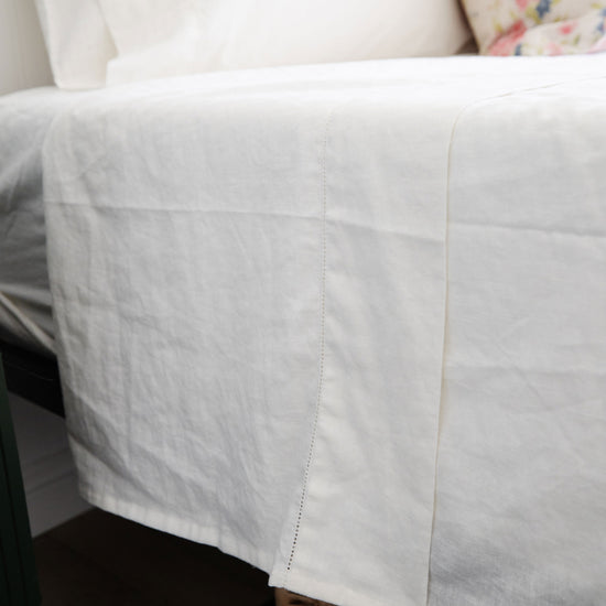 Signature Linen Cotton Blend Sheets – Cozy Prairie Linens Co.