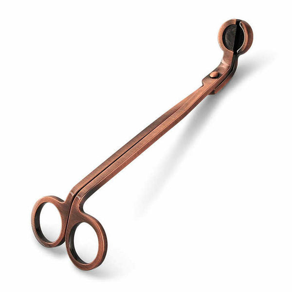 Stainless Steel Wick Trimmer - Copper Colour – Cozy Prairie Linens Co.