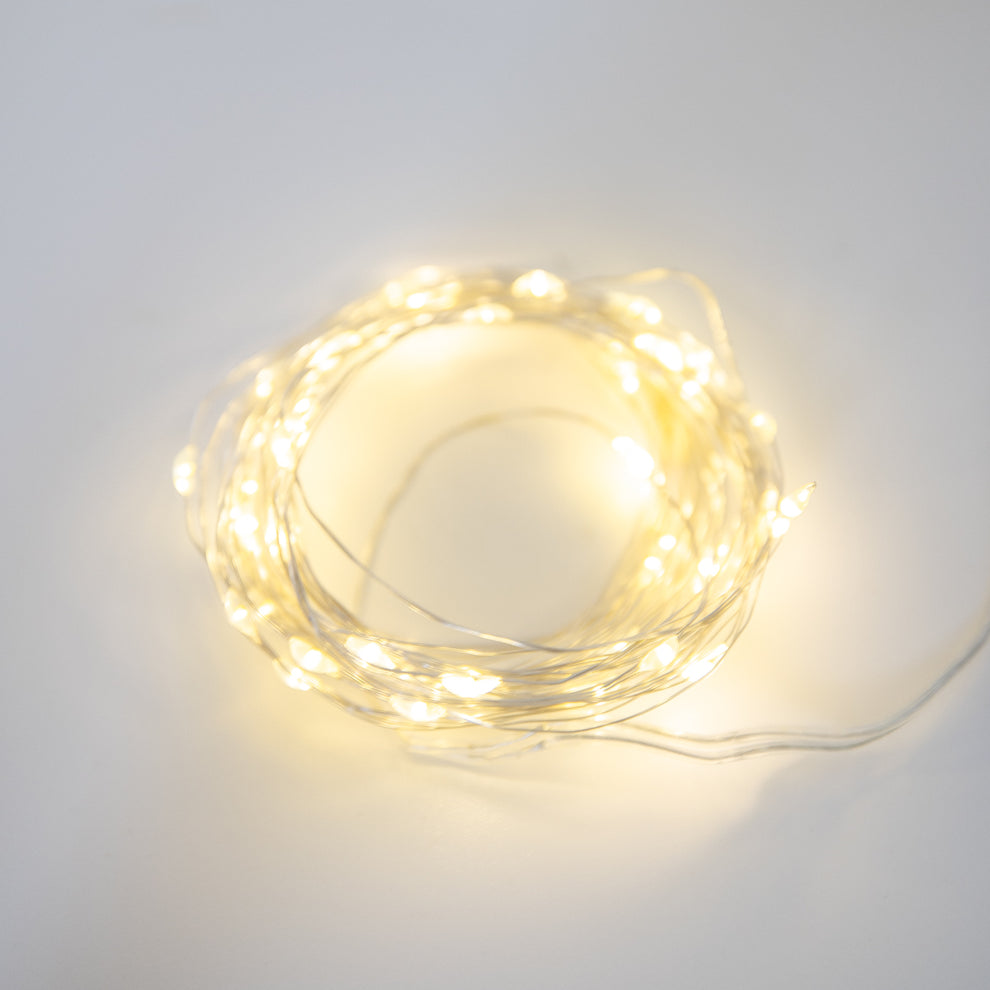 Wire LED Fairy Lights – Cozy Prairie Linens Co.